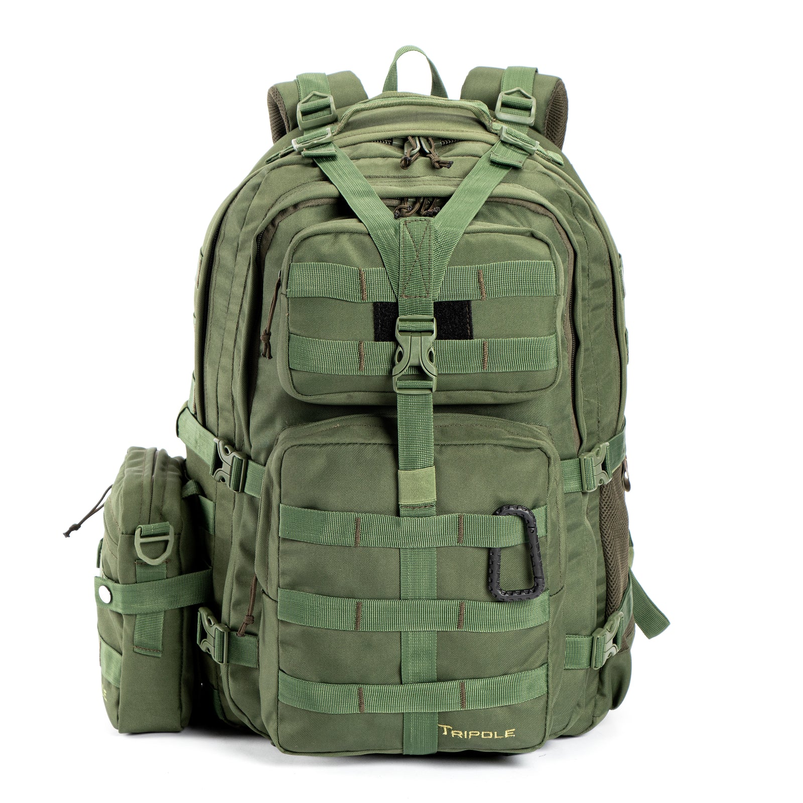 Tripole Alfa 45 litres Military Tactical Backpack with Sling Bag Attac